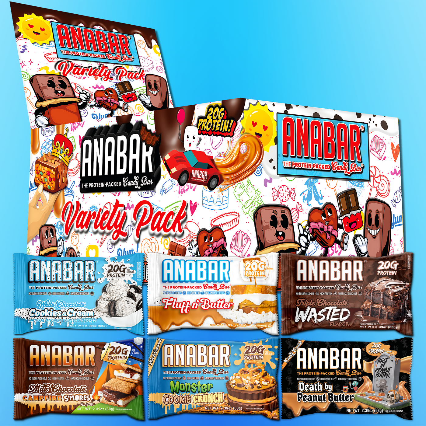 ANABAR: The Worlds Best Tasting Protein Bar! – The Anabar
