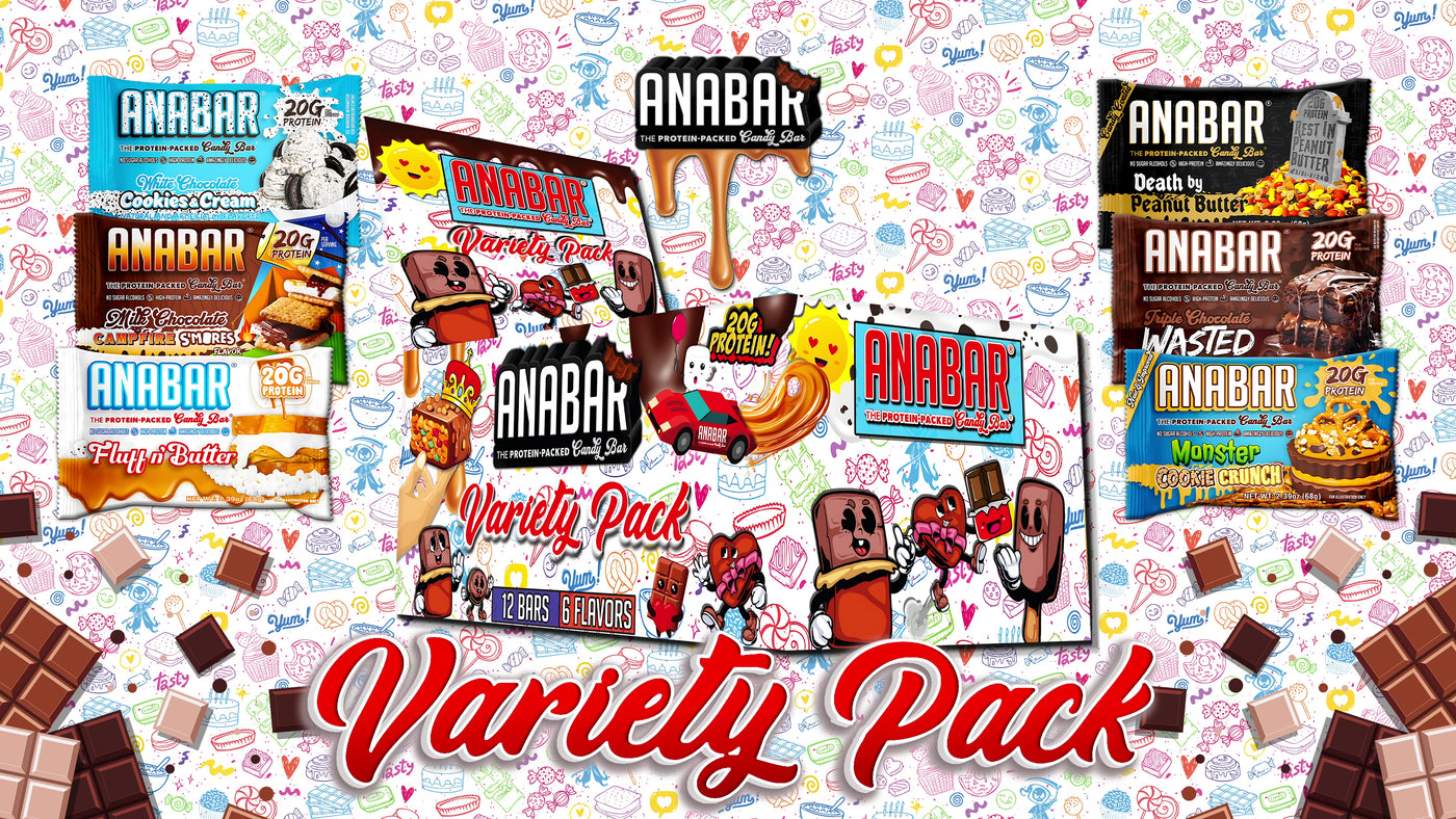 ANABAR: The Worlds Best Tasting Protein Bar! – The Anabar